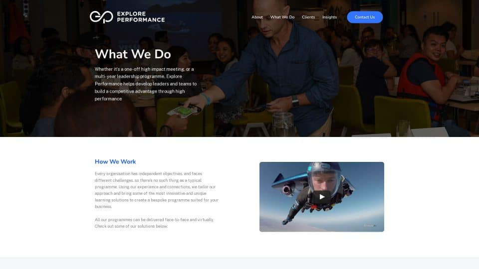 Explore Performance Case Study | Chillybin Web Design