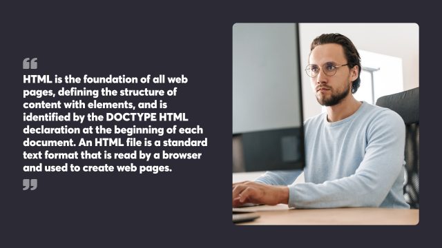 Understanding HTML: The Building Blocks of the Web
